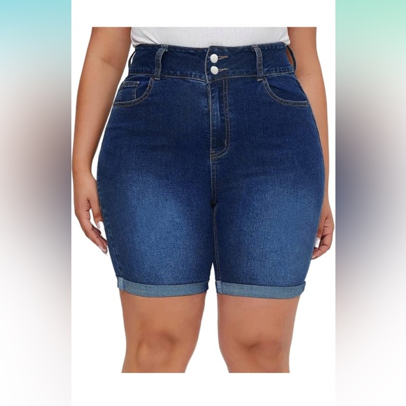 Amazon | Shorts | Amazon Blue Shorts | Poshmark